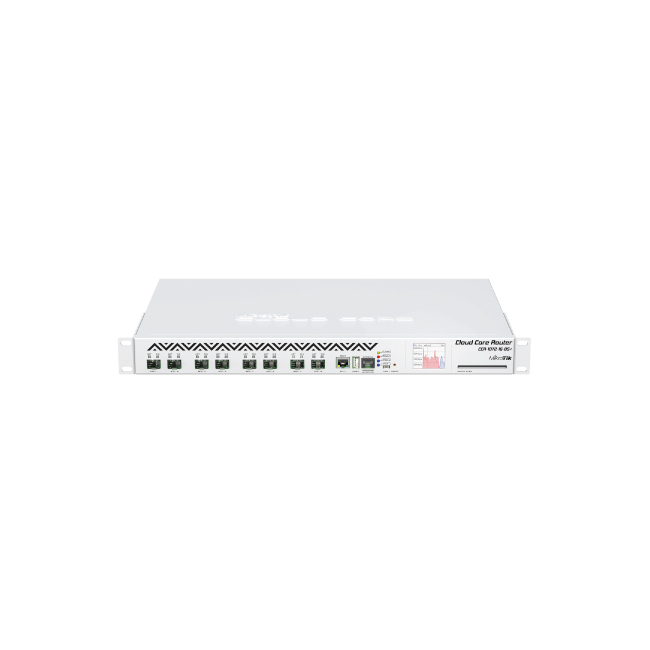 Mikrotik CCR1072-1G-8S+ RouterOS L6 with case (UK)1 Ports Gigabit ...