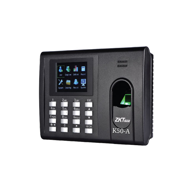 ZKTeco K50-A FINGERPRINT TIME ATTENDANCE DEVICE