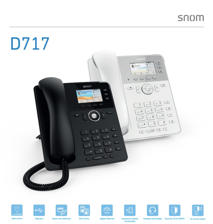 Snom D717 Deskphone