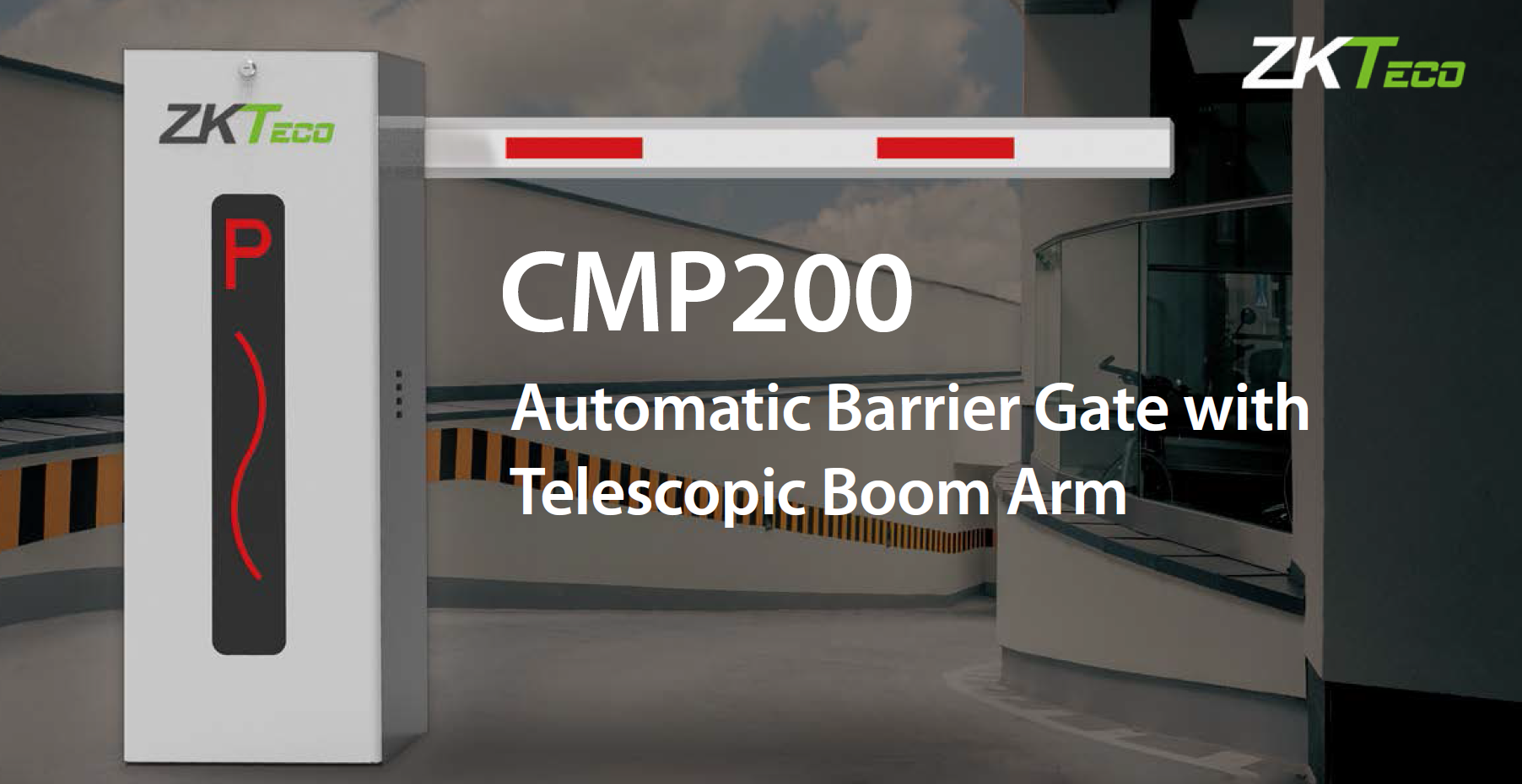 ZKTeco CMP200 4.5 Meter Parking Barrier (Left/Right)