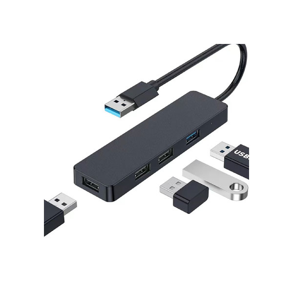 HAVIT H94 3-PORT USB 2.0 AND 1-PORT USB 3.0 HUB (Total 4 port)