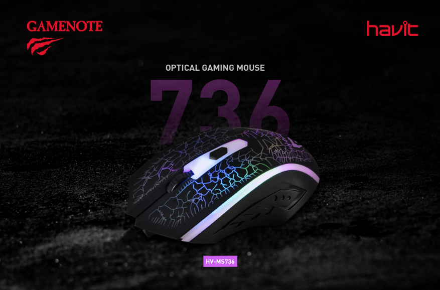HAVIT MS736 MAGIC USB GAMING MOUSE