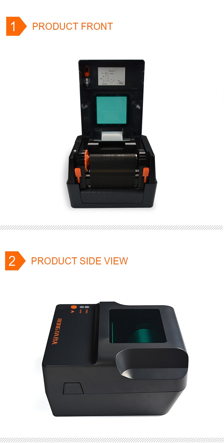 RONGTA RP400H-USEP THERMAL TRANSFER LABEL BARCODE PRINTER